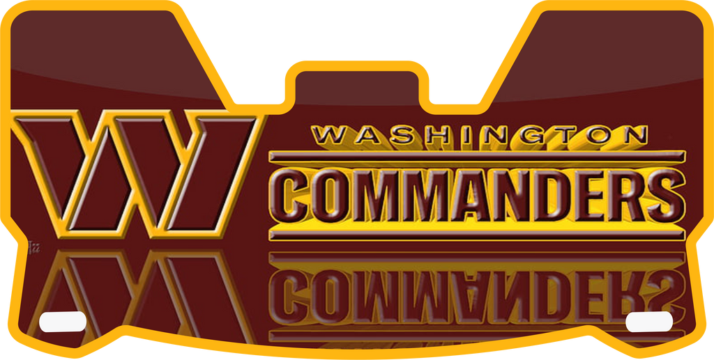 Washington Commander's Helmet Visors Full Size – KABRA - When You Just ...